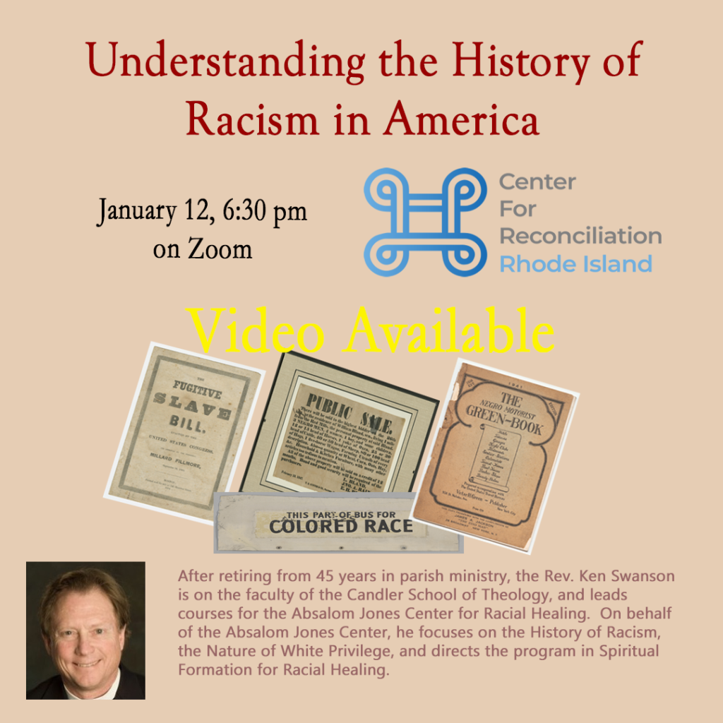 Center for Reconciliation – Center for Reconciliation Rhode Island